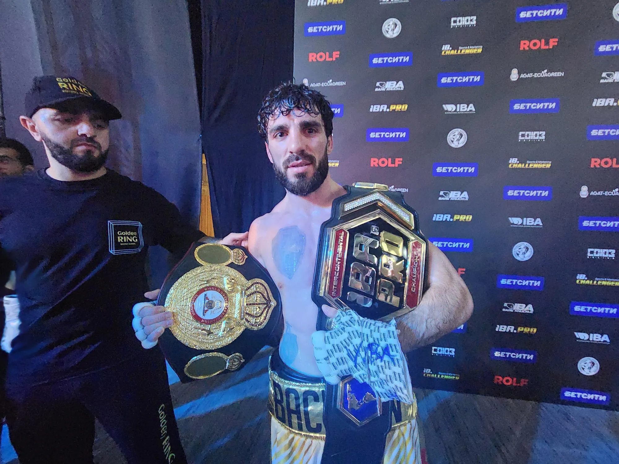 Bachkov noque0 a Ndongeni en IBA.Pro 7 Champions’ Night