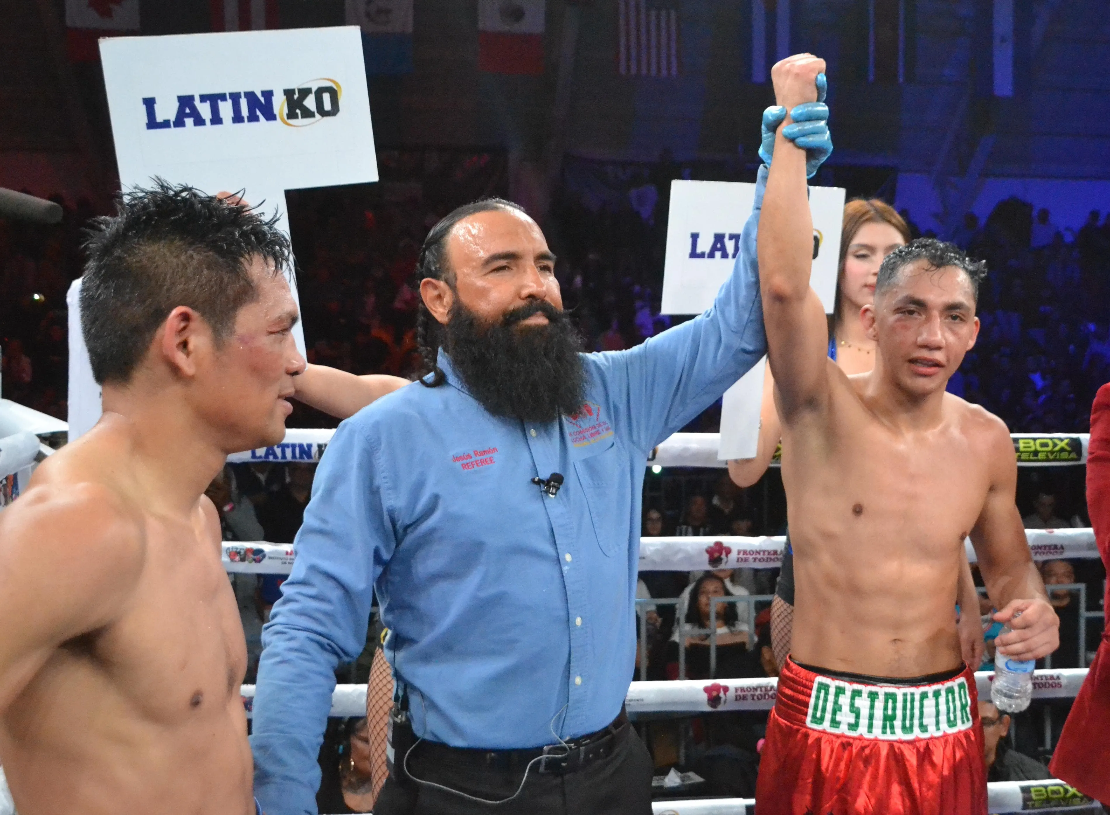 Bryan Mercado venció a Arthur Villanueva en su México natal