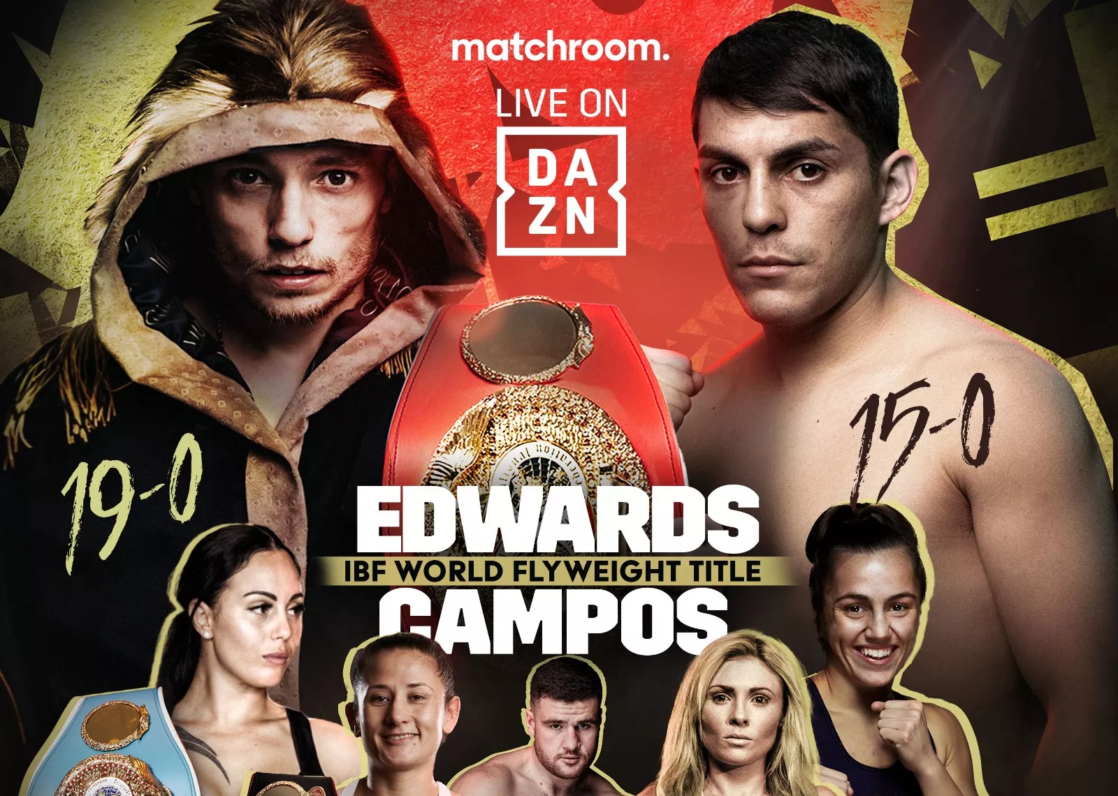 Sunny Edwards defenderá su título ante Campos el 10 de junio