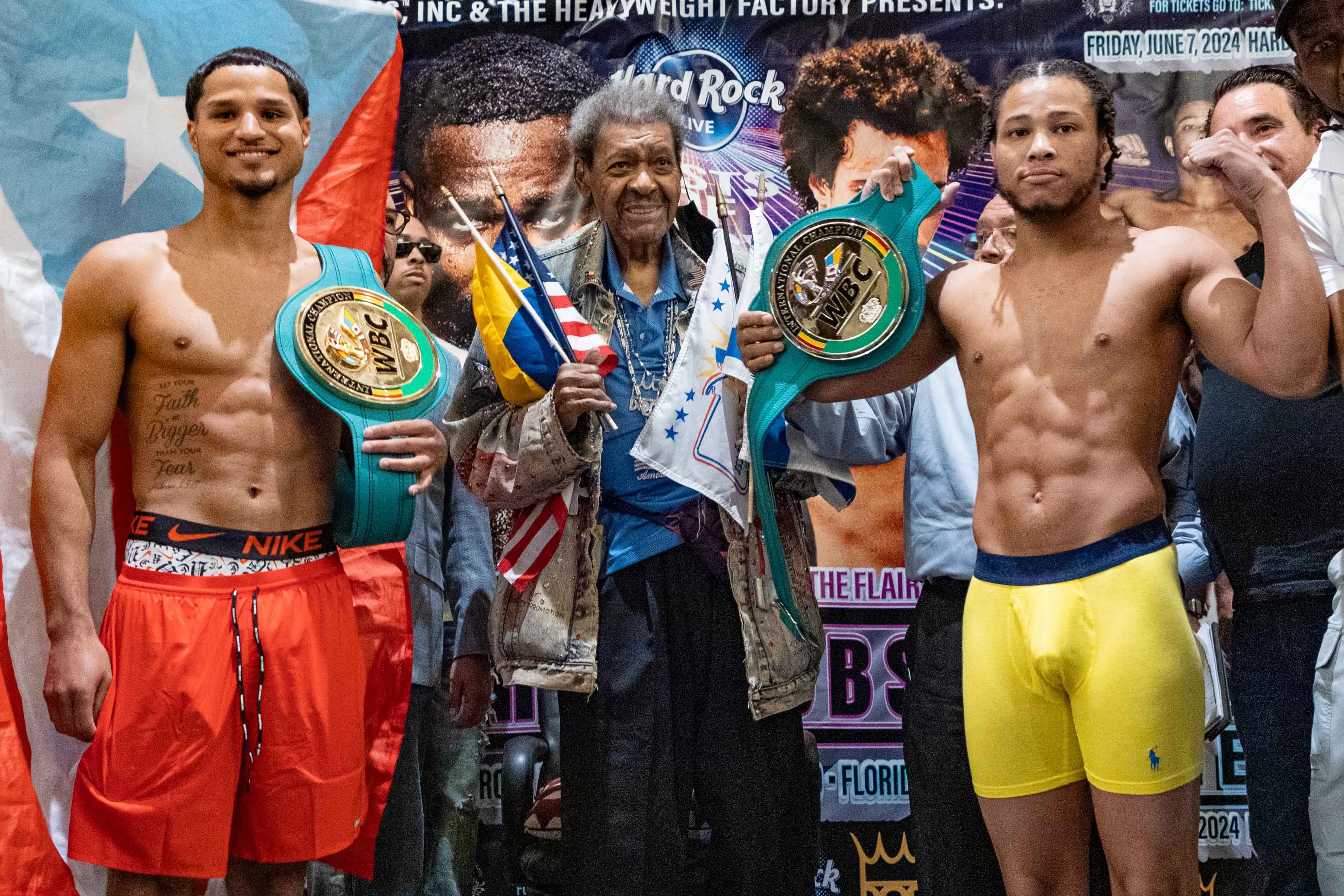 Blair Cobbs 145.6 y Adrien Broner 146 para el viernes