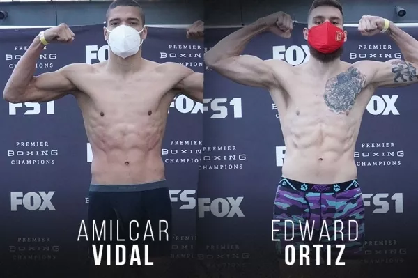 Amílcar Vidal vs. Ortiz en FOX USA y ESPN LatAm