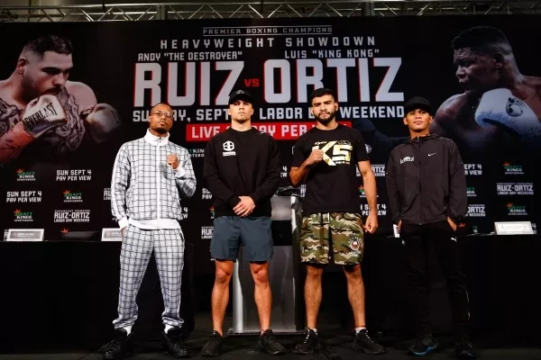 Joey Spencer, Kevin Salgado, Ra'eese Aleem y Mike Plania presentan ...