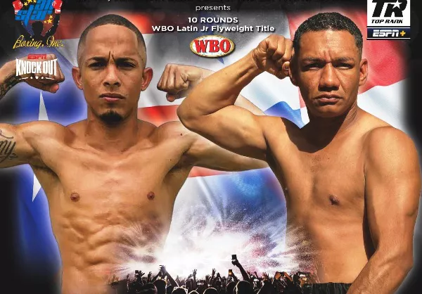 René Santiago vs Arañita Ortega este viernes en Panamá y por ESPN